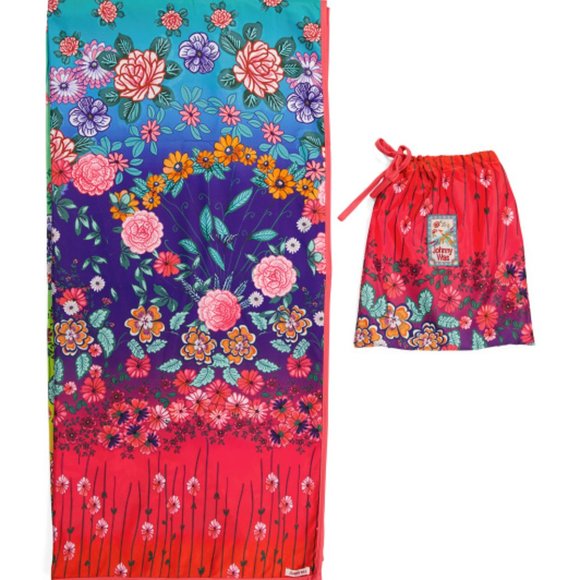 Johnny Was | Bath | Nwt Johnny Was Rainbow Field Beach Blanket Towel ...
